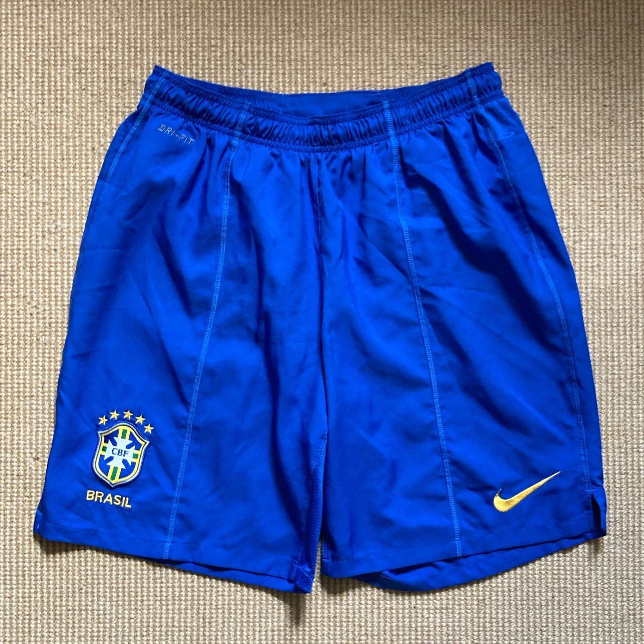 Nike Brazil CBF national team football shorts Very... - Depop