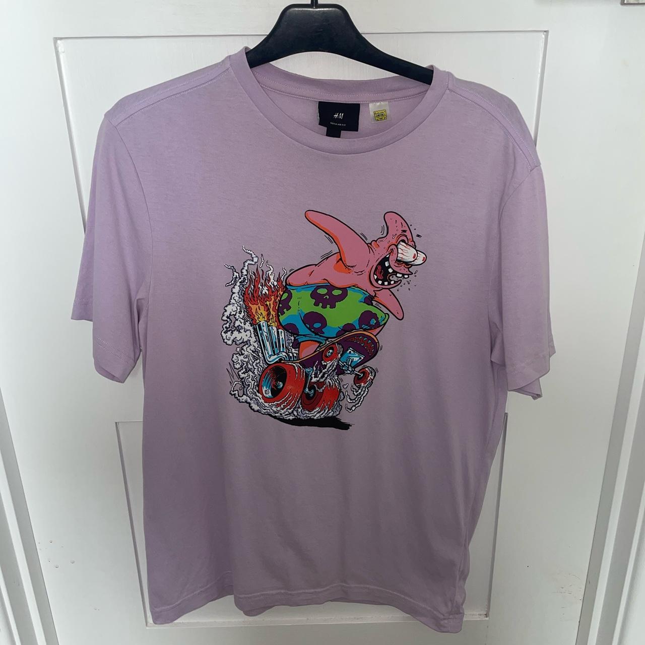 H&M Men's Pink T-shirt | Depop