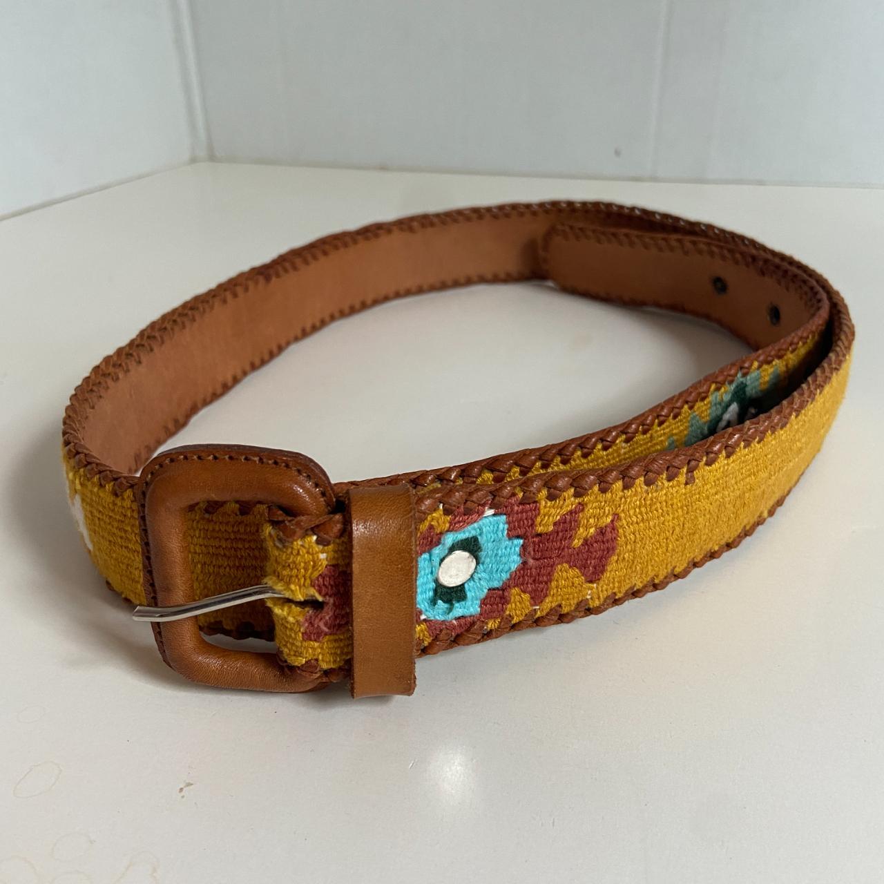 Handmade Peruvian Belt - Depop