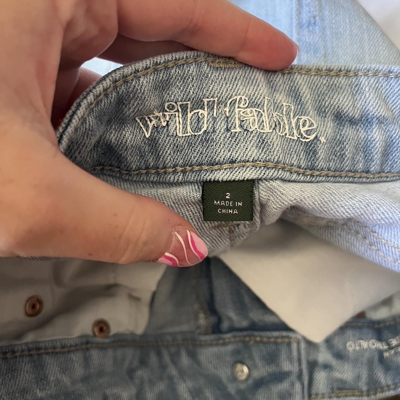 Wild fable denim jeans Super light wash with light... - Depop