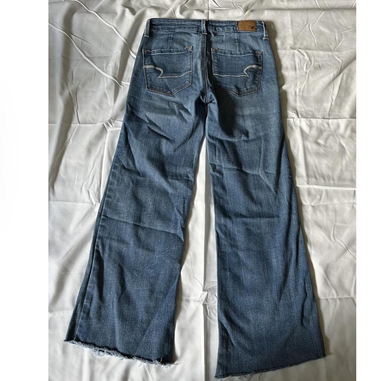 American eagle denim pants A-Line, so cute and... - Depop