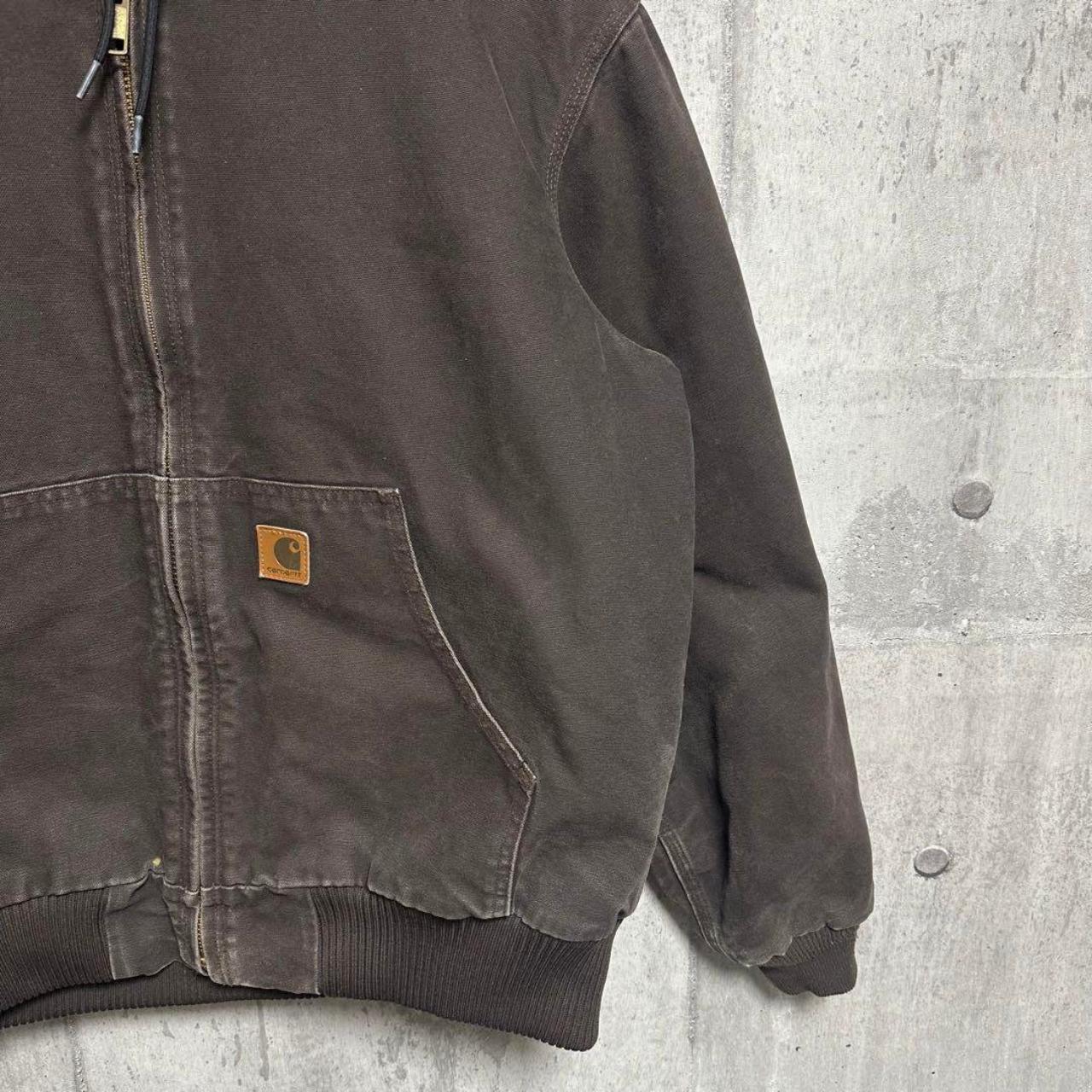 Carhartt Men's Brown Jacket Carhartt Active Jacket... - Depop