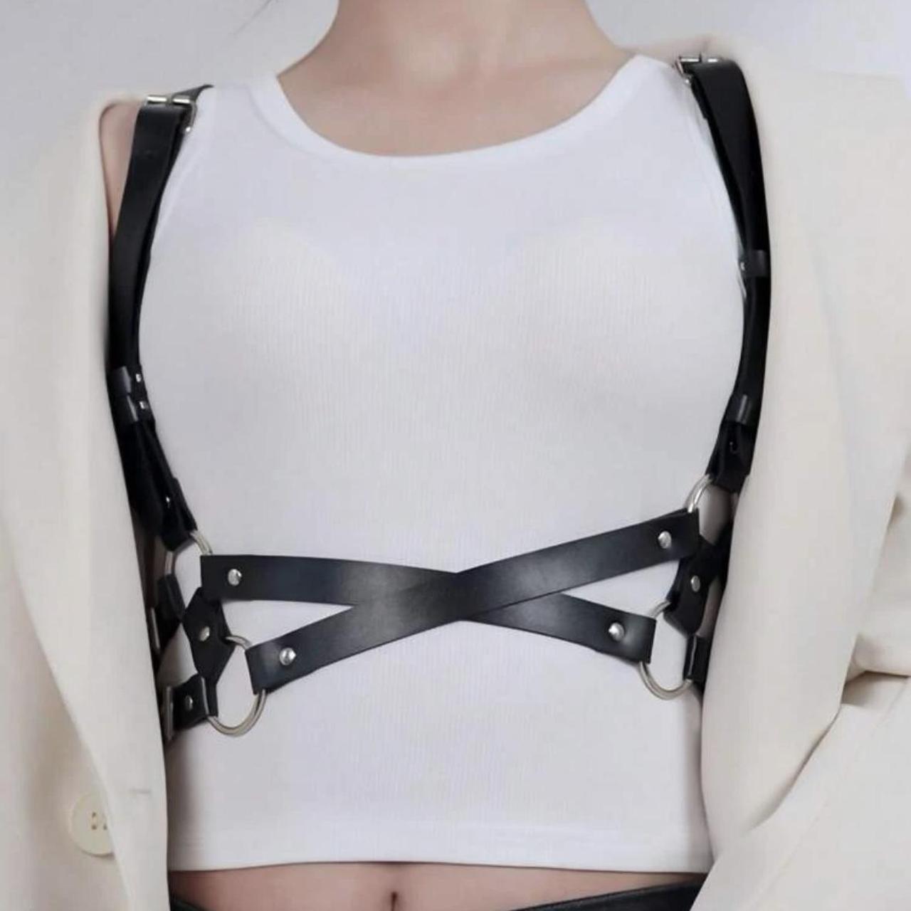 Harness Criss Cross Belt O Ring New Black... - Depop