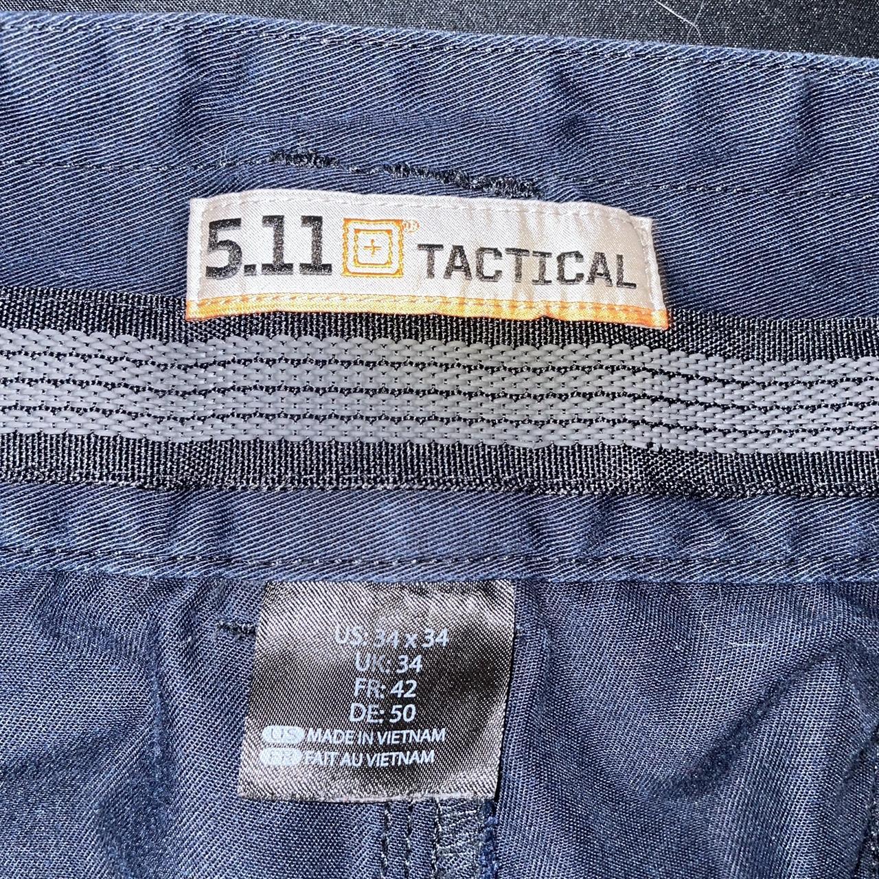 5.11 TACTICAL NAVY BLUE CARGO PANTS - MULTI POCKET... - Depop