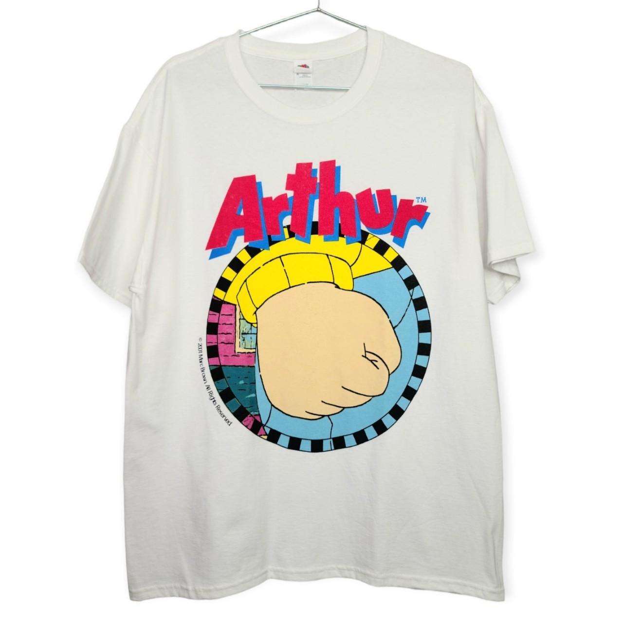 Vintage Arthur T Shirt Short Sleeve 2001 Marc Brown... - Depop