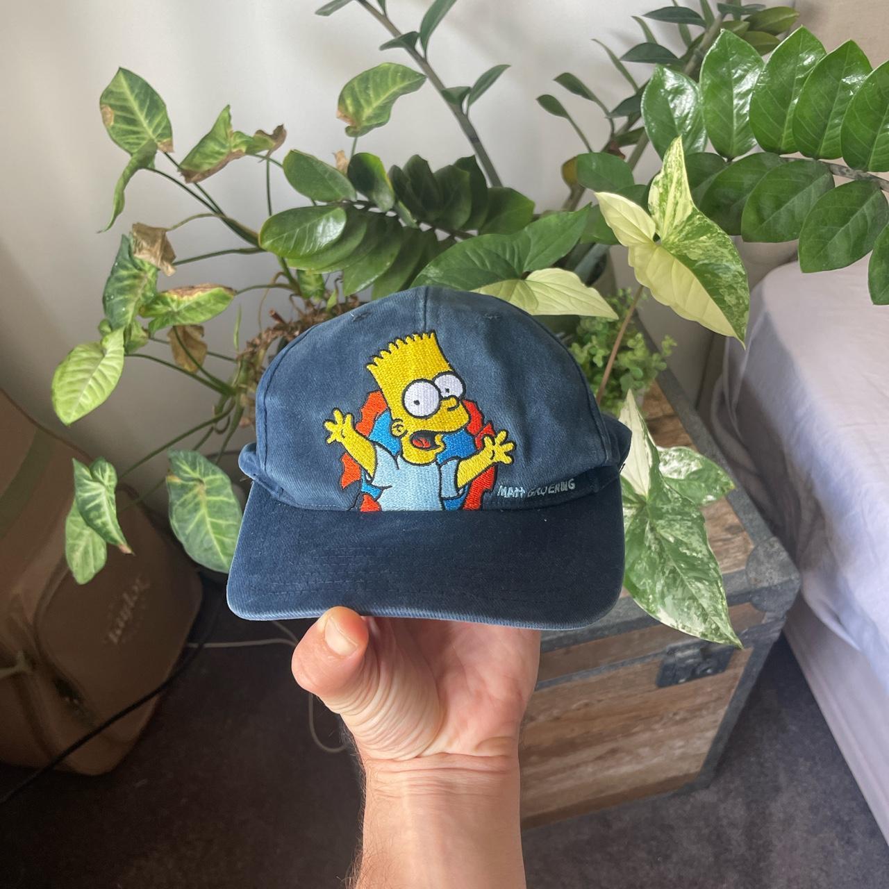 vintage bart simpson hat “i want my foxtel” awesome... - Depop