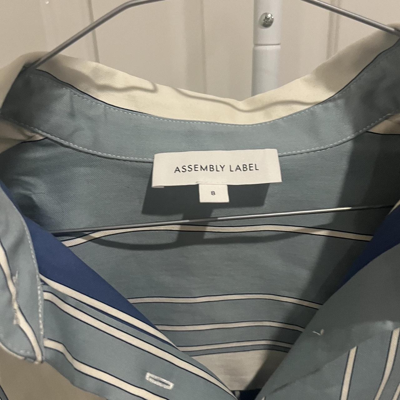 Assembly striped label button up - great work wear... - Depop