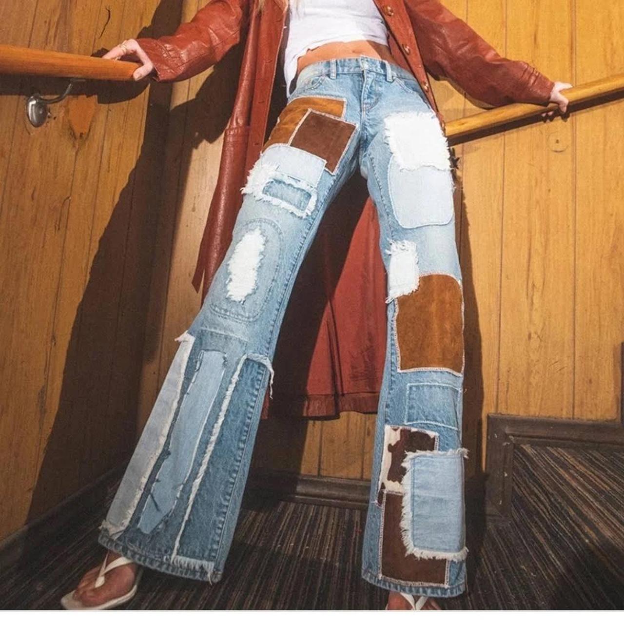 REVICE A list/Paparazzi Jeans Low rise and light... - Depop