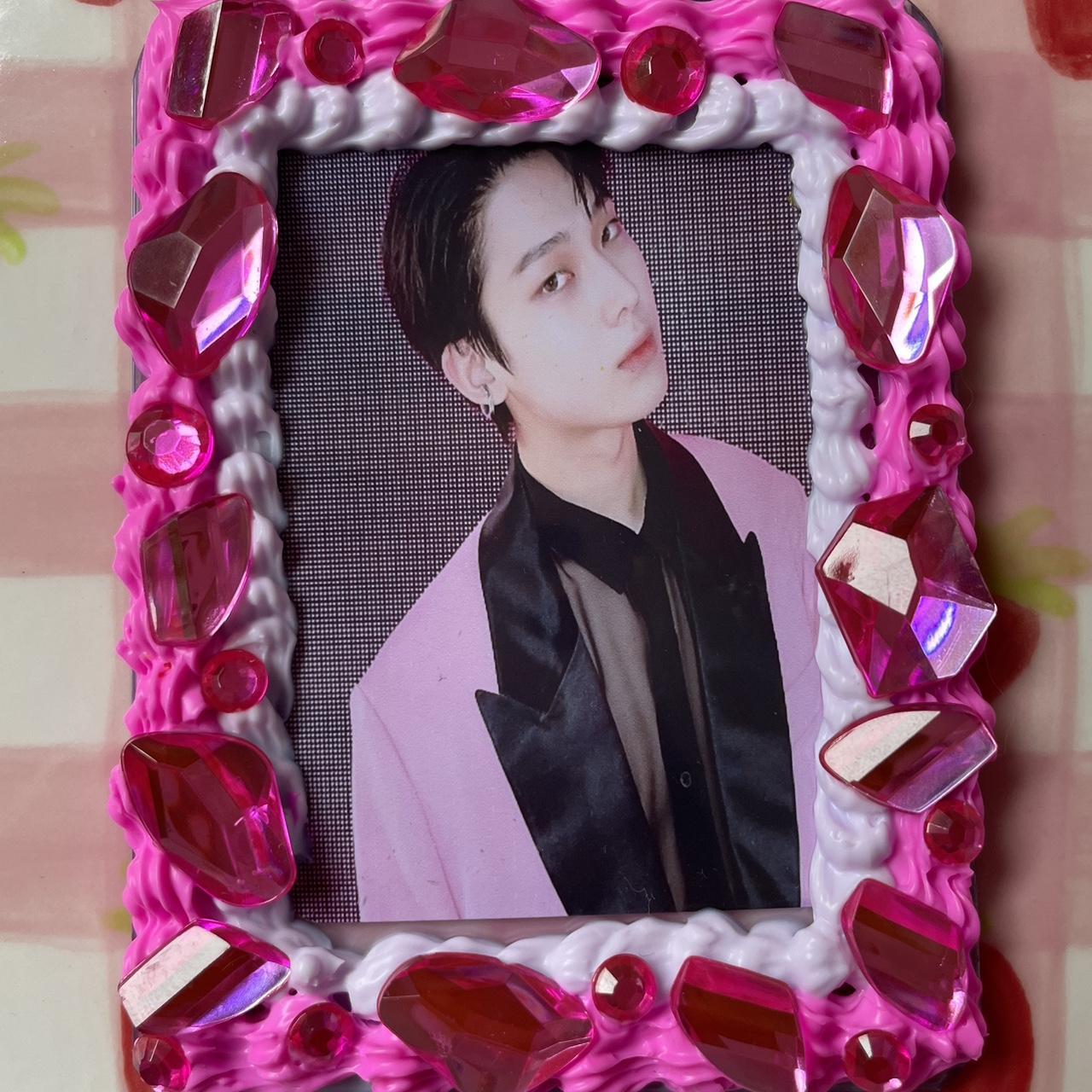 Decoden toploader: Pink Gems Made with Ultra Pro... - Depop