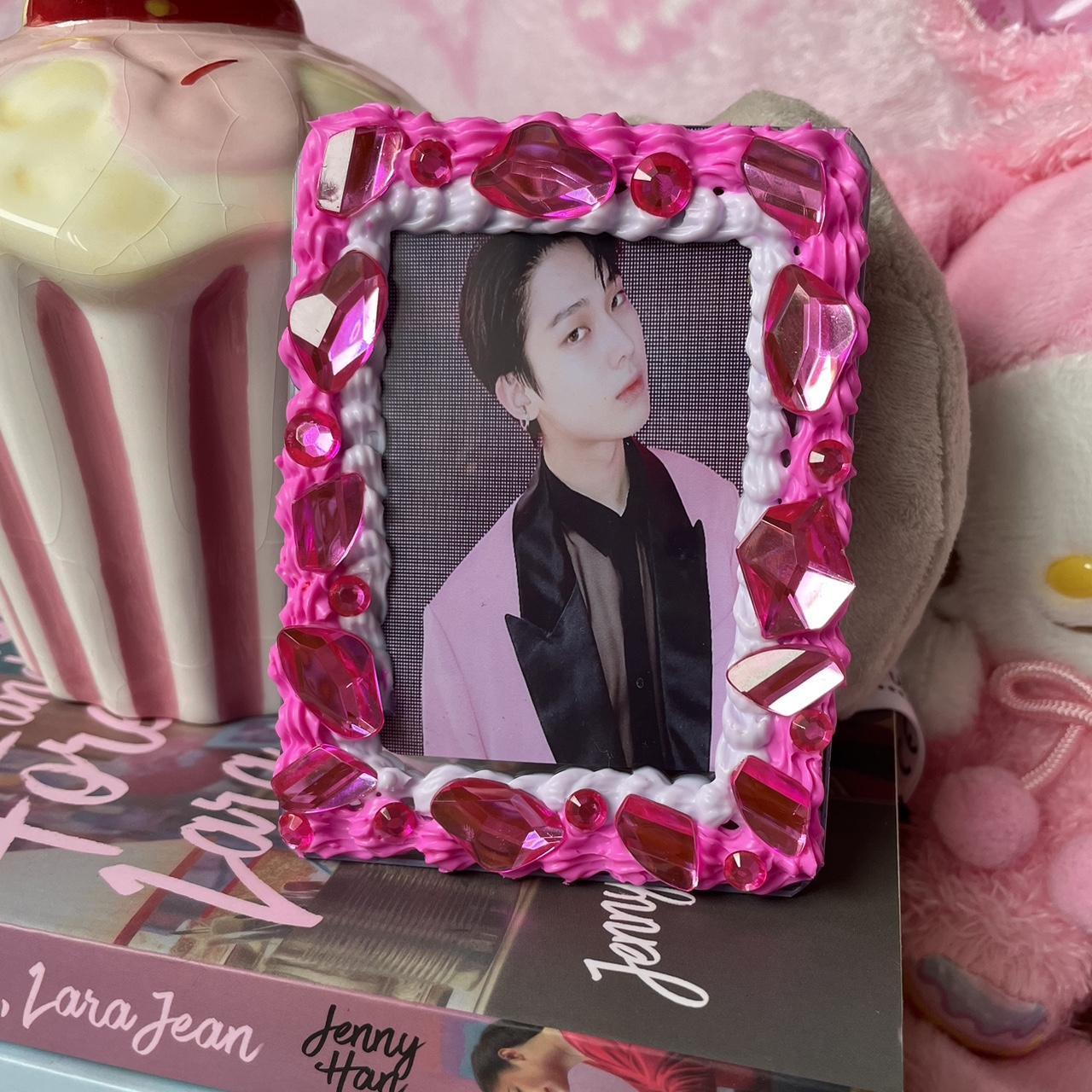 Decoden toploader: Pink Gems Made with Ultra Pro... - Depop