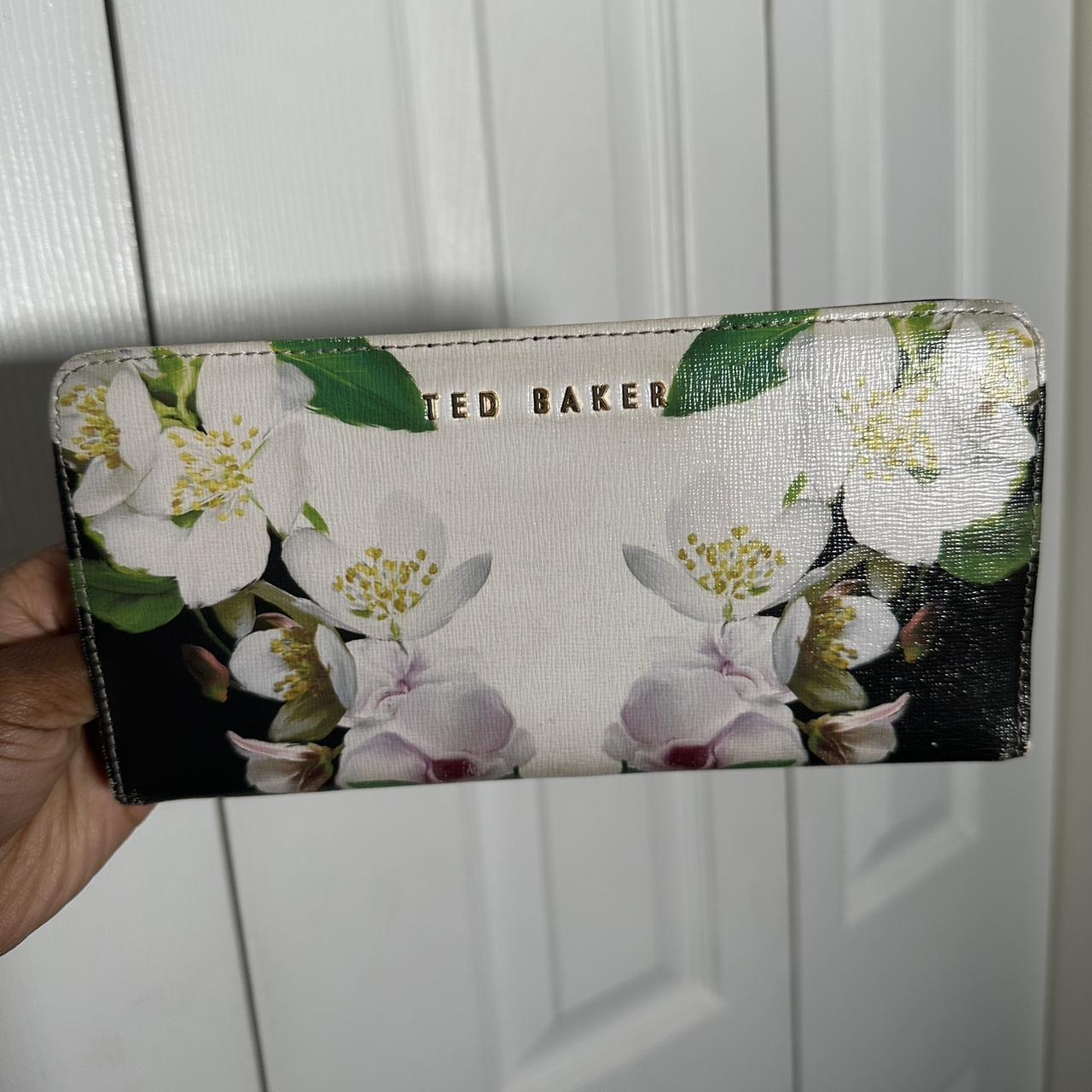Ted Baker London - Floral Wallet **Used*** Wallet... - Depop