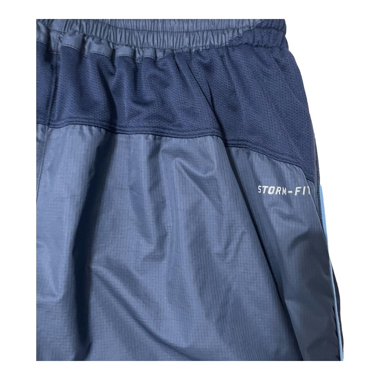 Nike Storm Fit Navy Blue North Carolina Nylon Track Depop