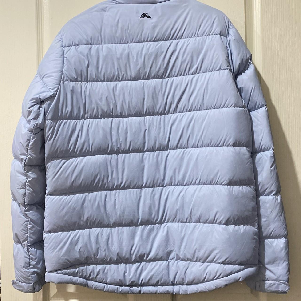 MacPac Light Blue Down Puffer - In great condition... - Depop