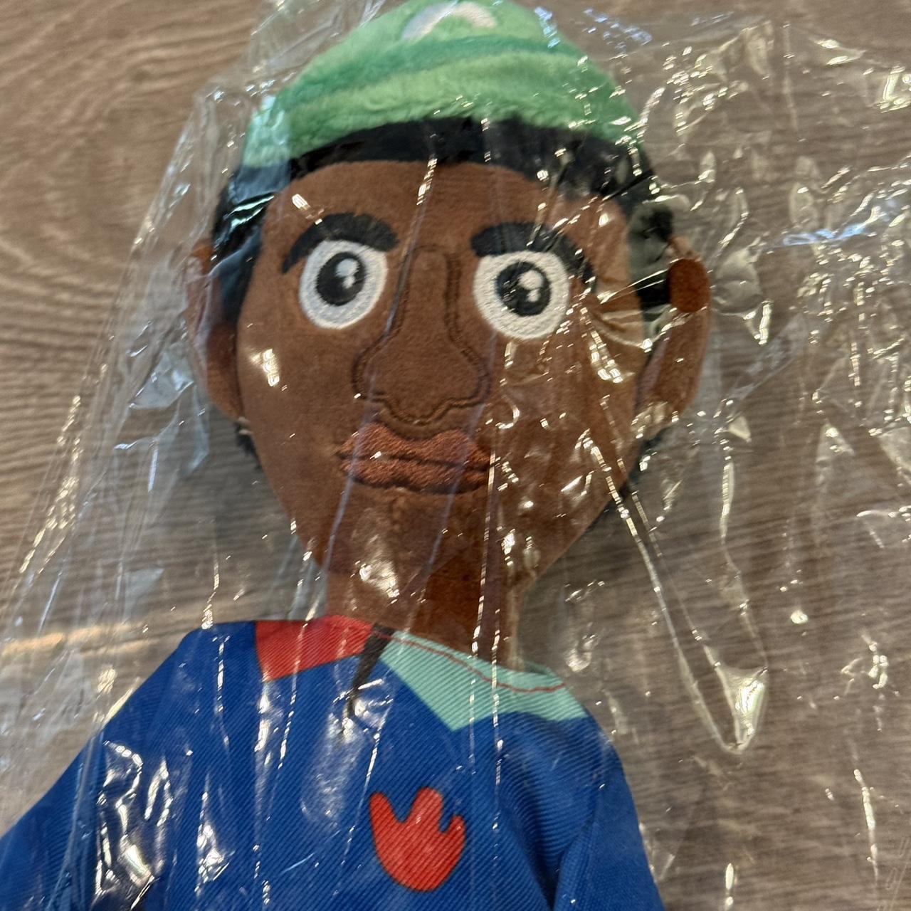 Tyler The Creator Plush from Camp Flog Gnaw Carnival... - Depop
