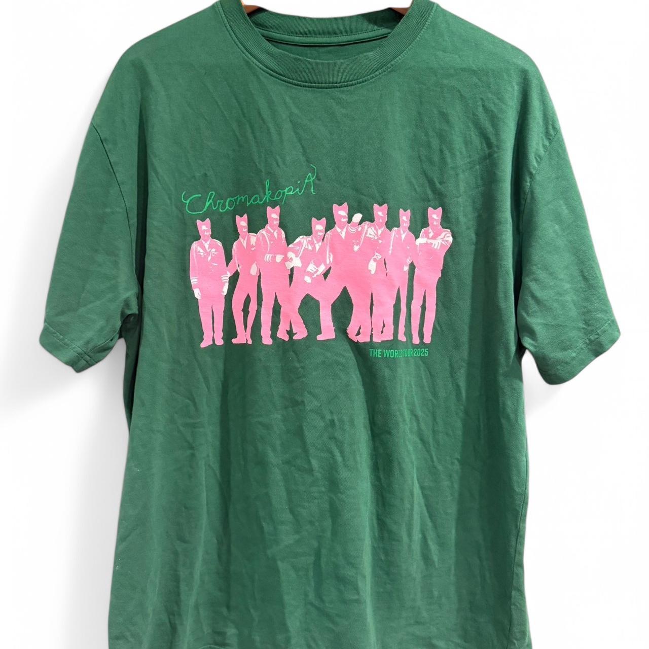 Tyler, the Creator Chromakopia Tour T-Shirt Worn... | Depop