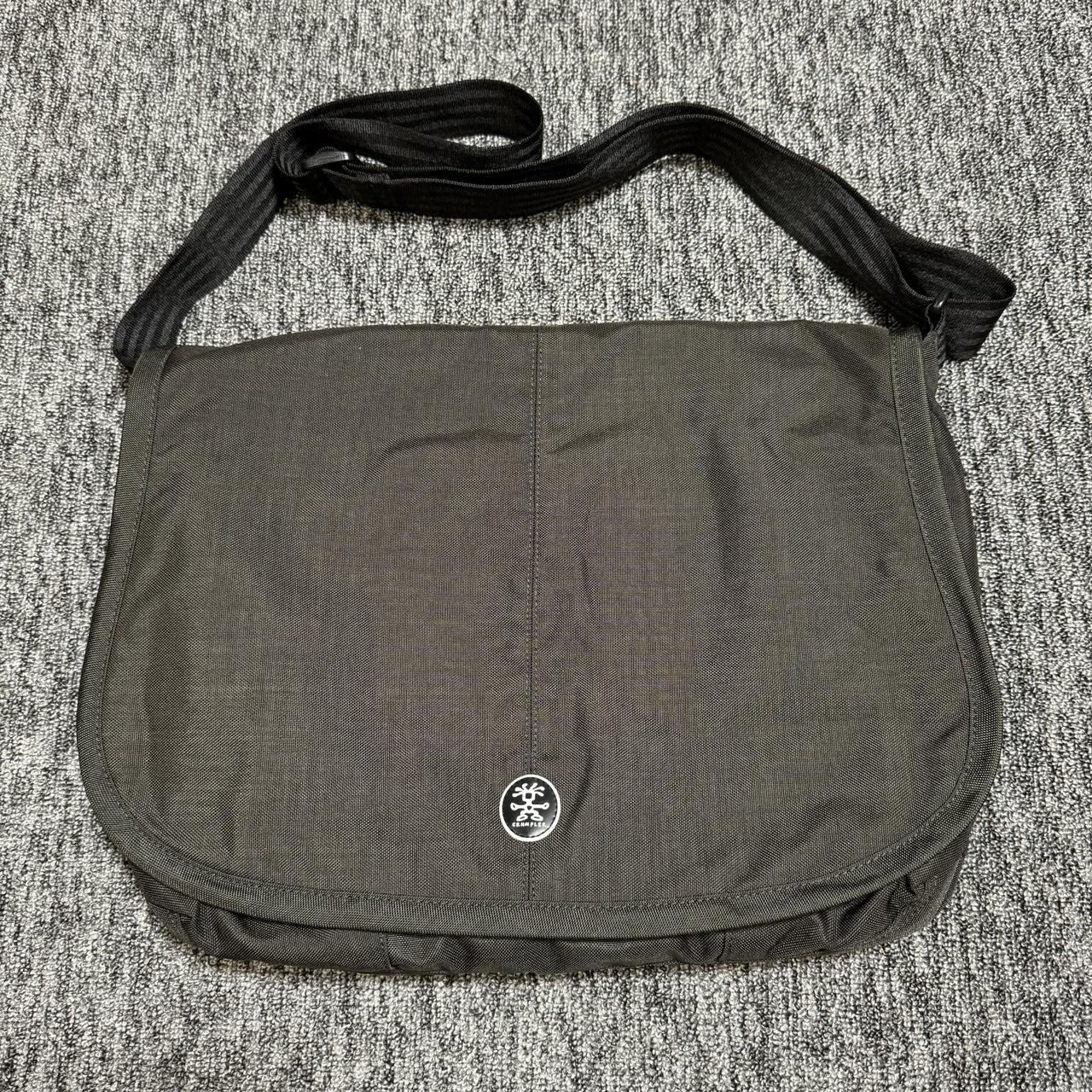 CRUMPLER The Barnie Laptop Bag Black Messenger... - Depop
