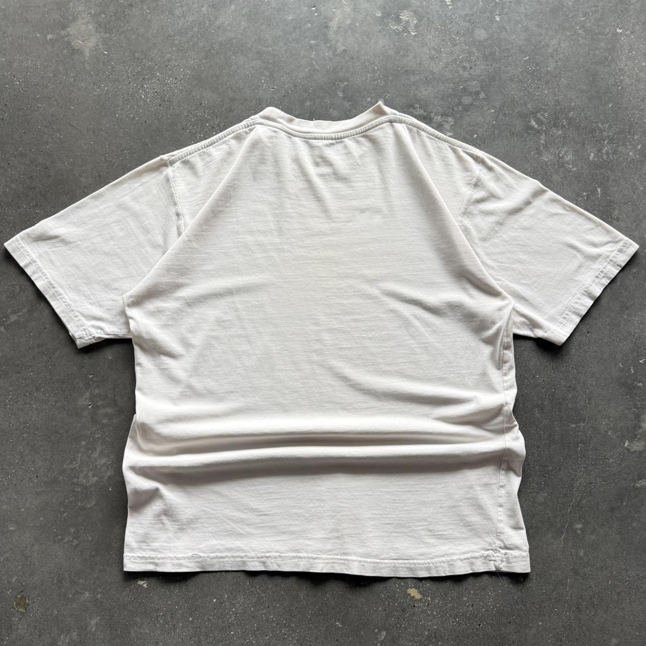 The most perfect boxy fit cropped blank white tee.... - Depop