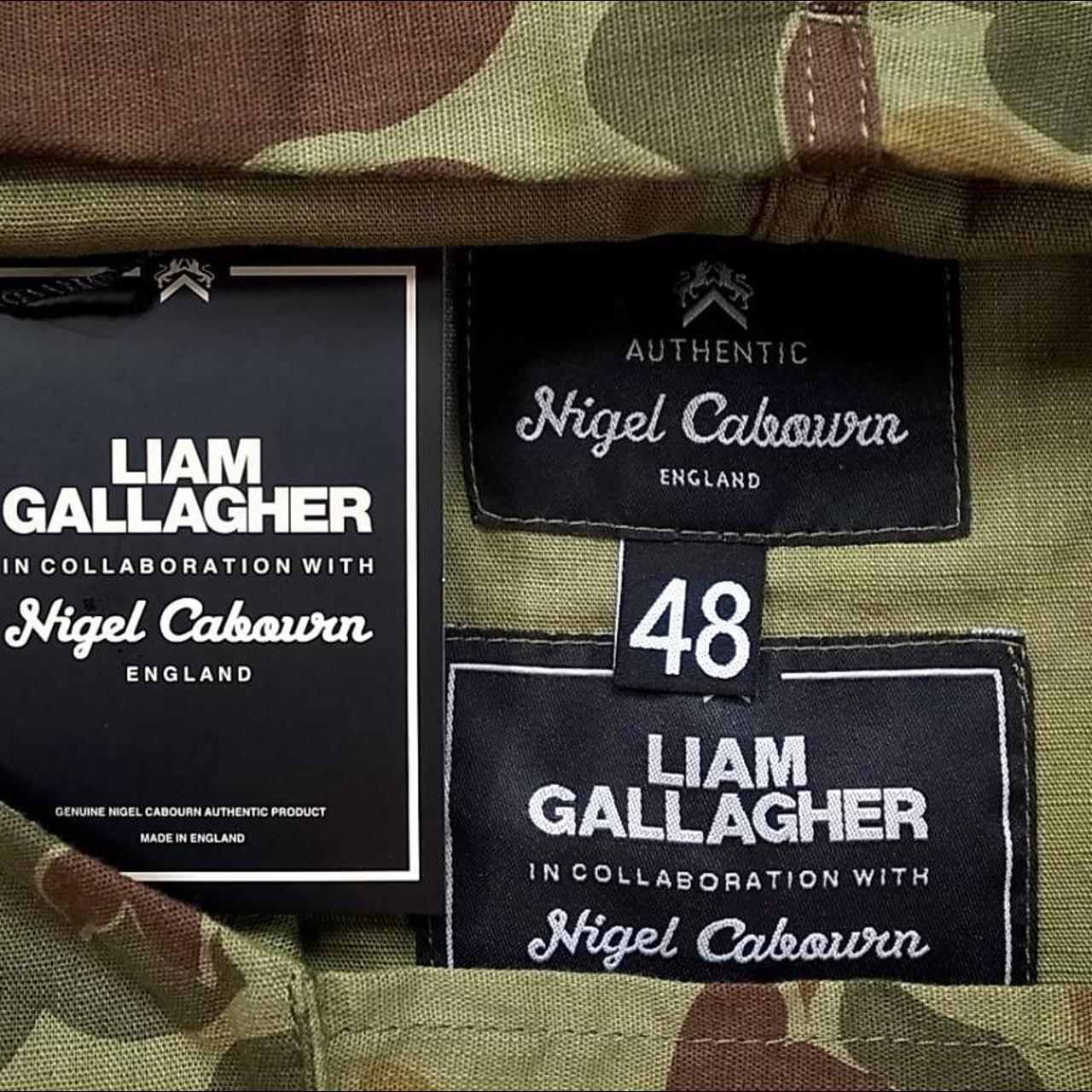 Nigel Cabourn x Liam Gallagher British army smock in... - Depop