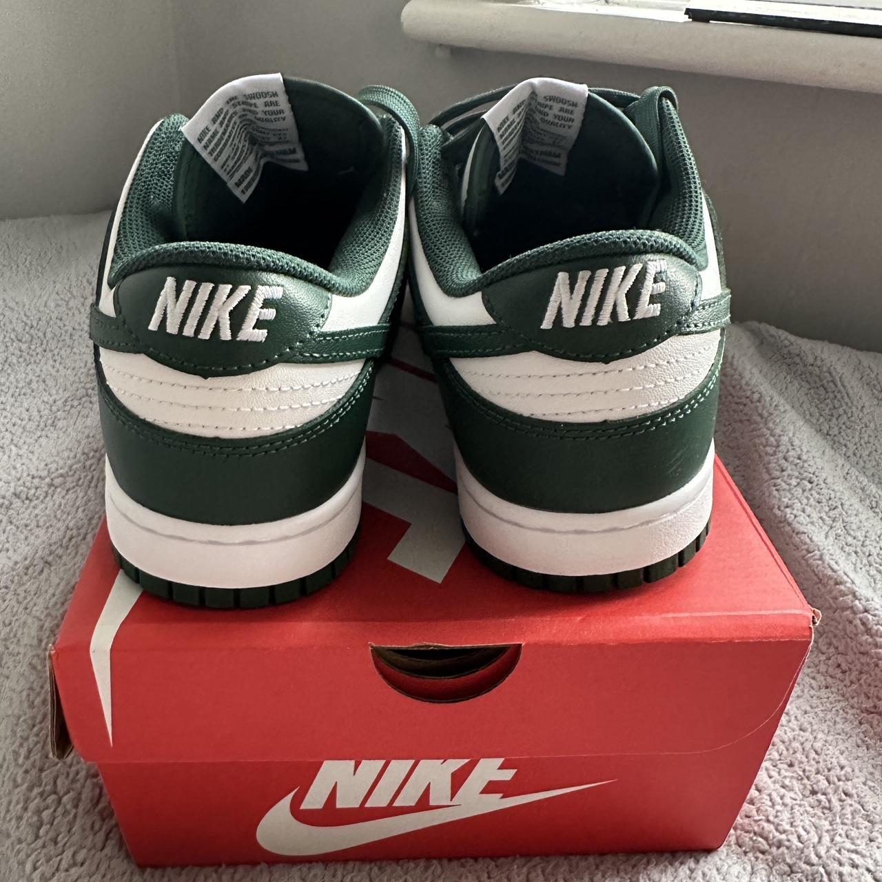 Nike Dunk Low ‘Michigan State’ Size UK7 Only tried... - Depop