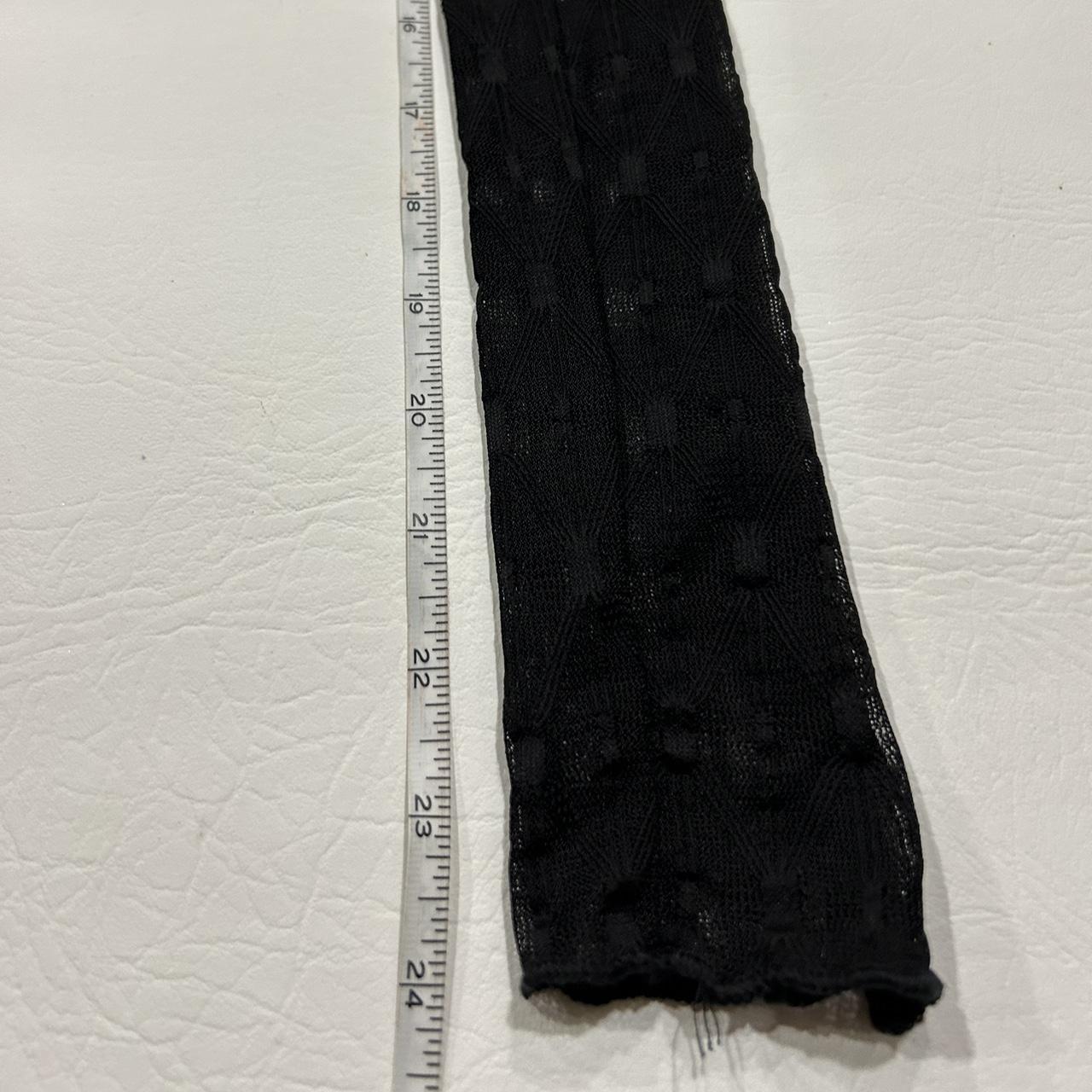 y2k black mesh cardigan Early 2000's! size: S fair... - Depop