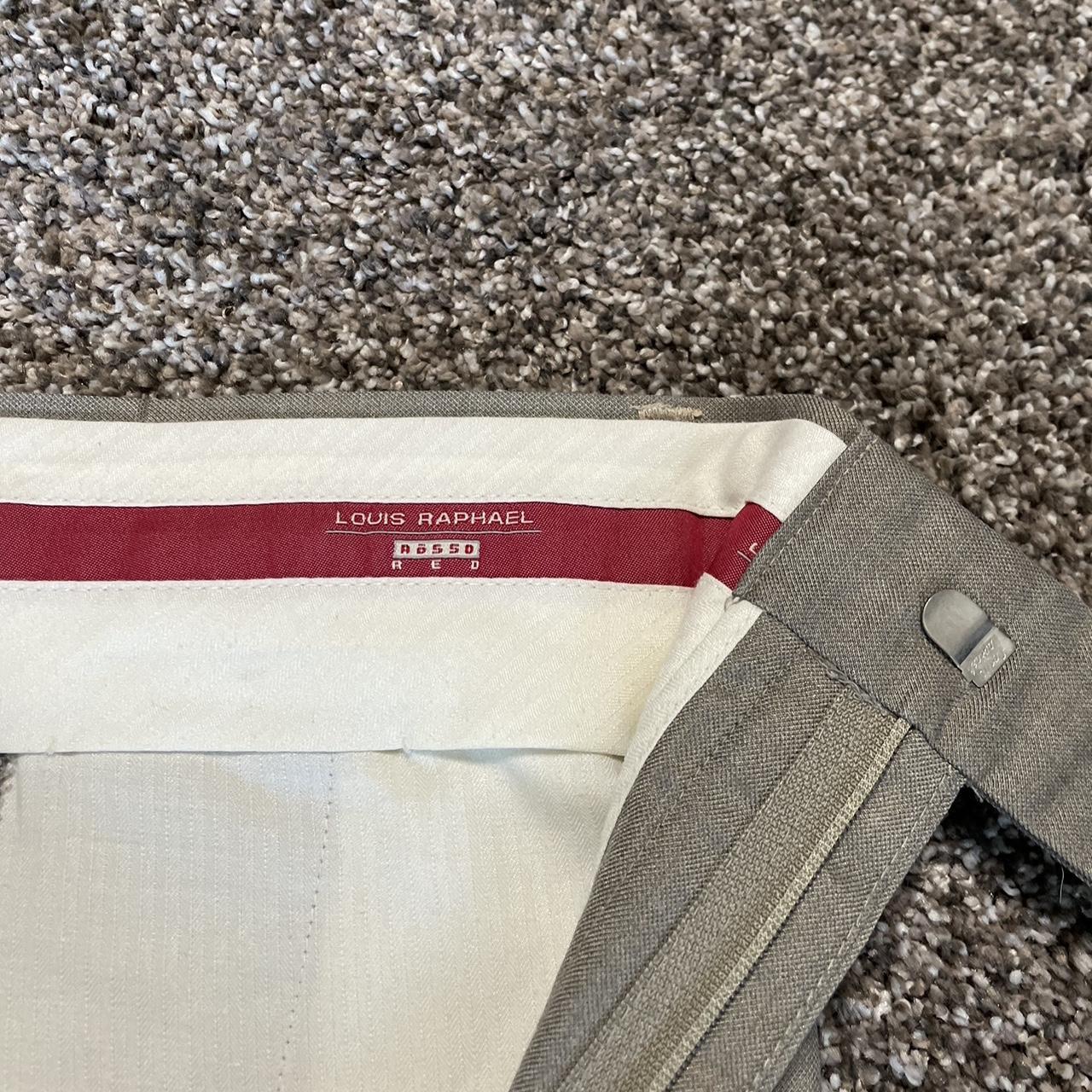 Louis Raphael Red Tailored to about a 31” at the... - Depop