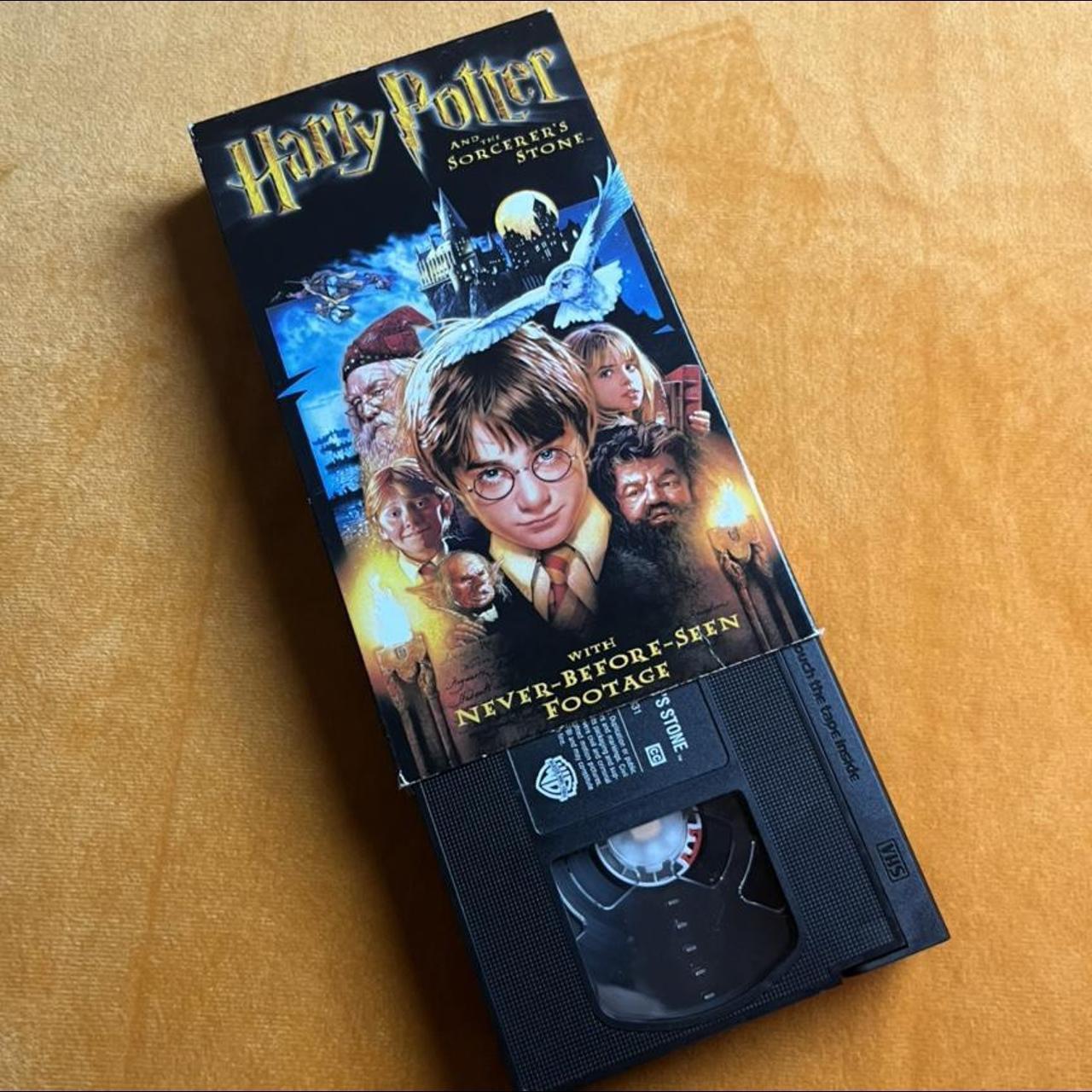 Harry Potter Sorcerers Stone extended cut VHS... | Depop