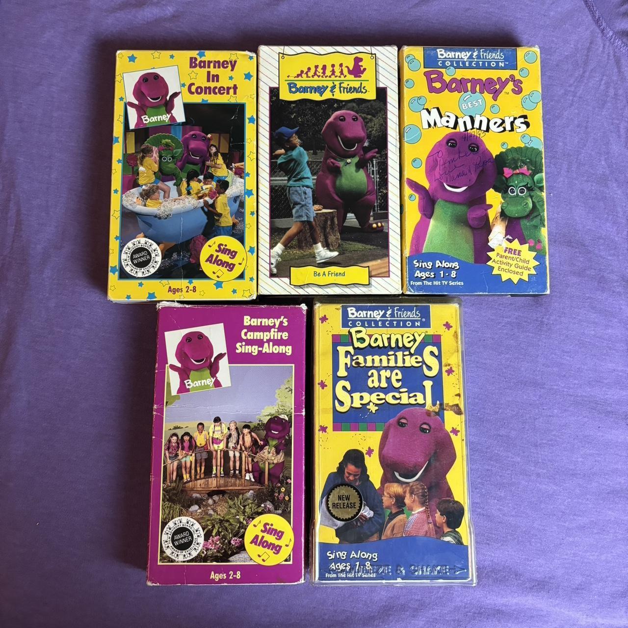 Barney and friends VHS lot Super rare collector... - Depop