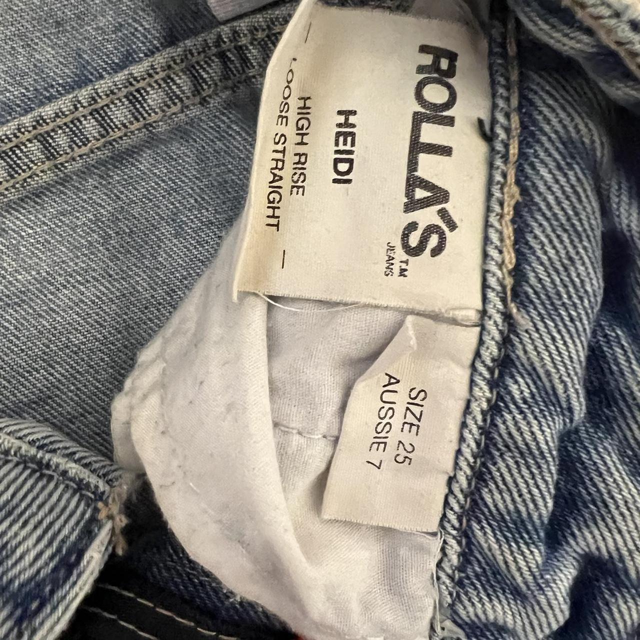 ROLLAS HEIDI HIGH RISE LOOSE STRAIGHT - 25 - Depop