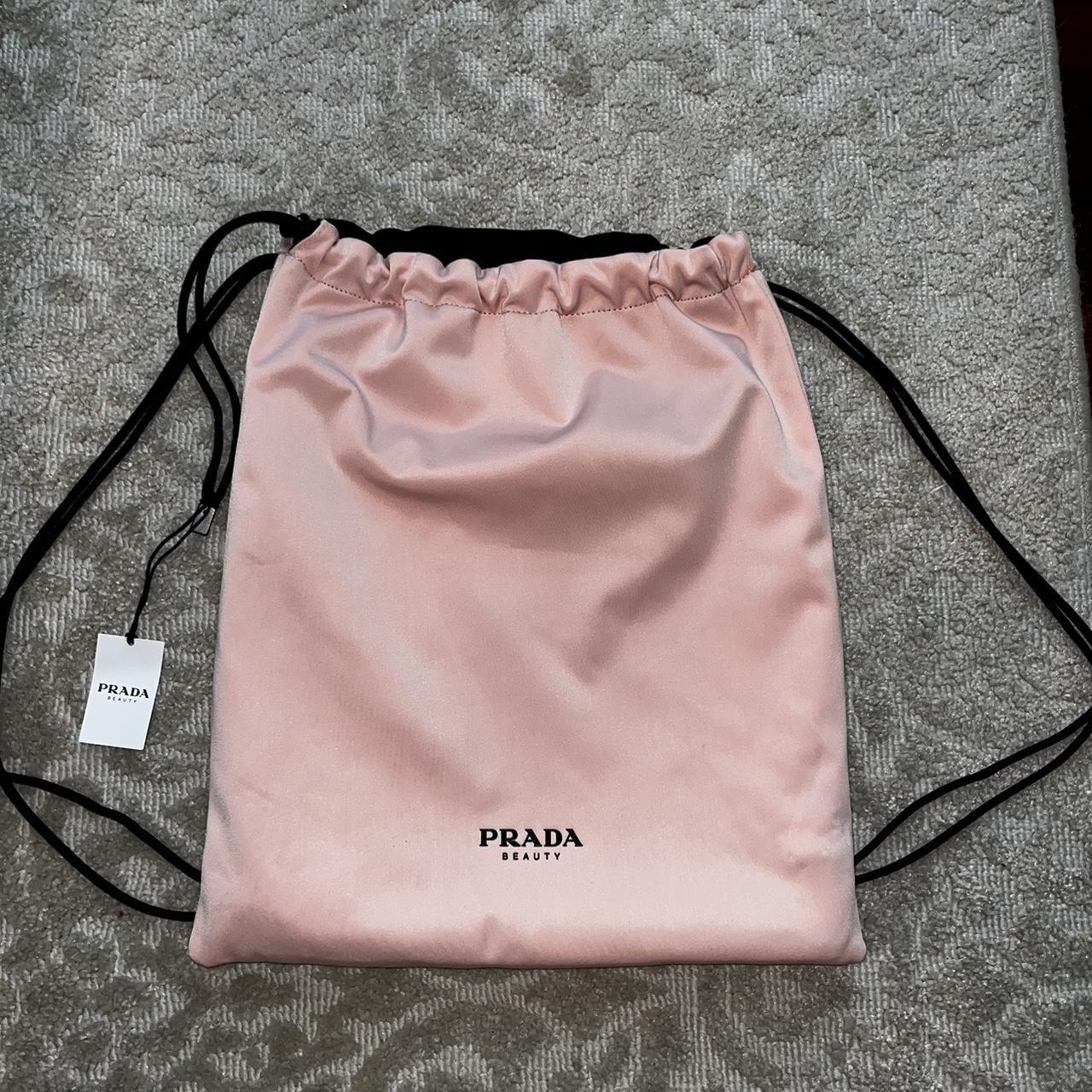 Prada string backpack, reversible. Authenticated. - Depop