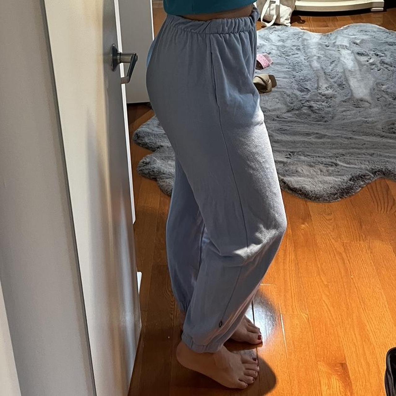 Light blue sweatpants - Depop