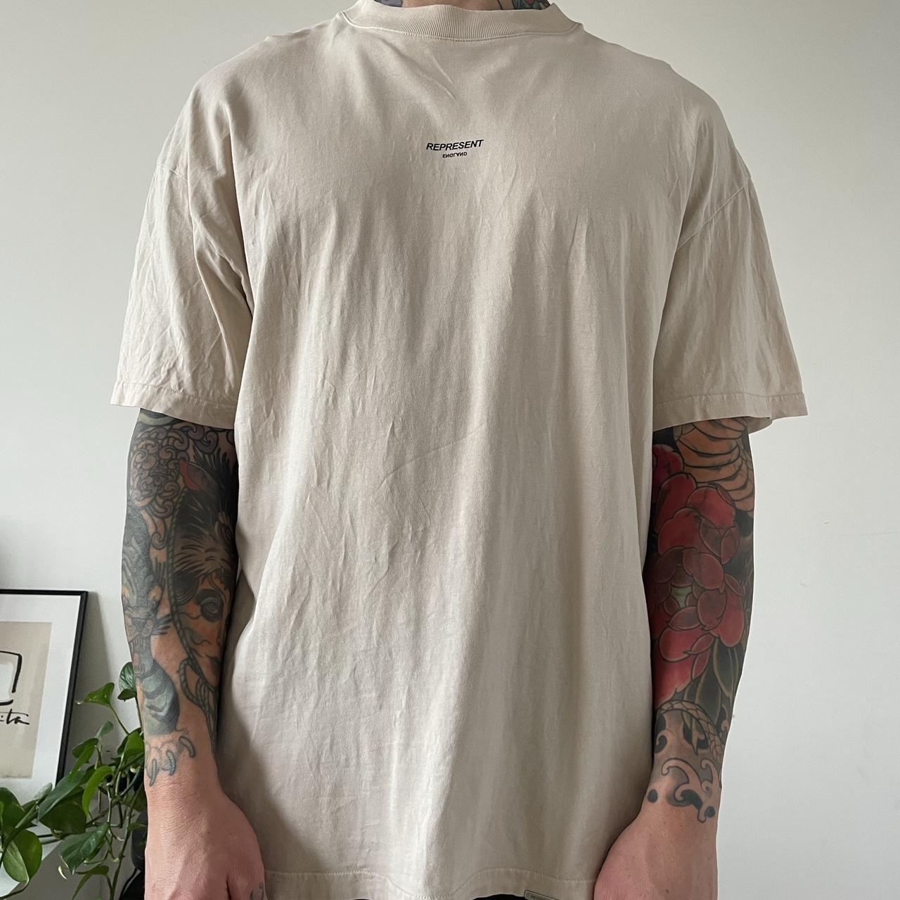 represent plain tee t-shirt - size L #represent... - Depop