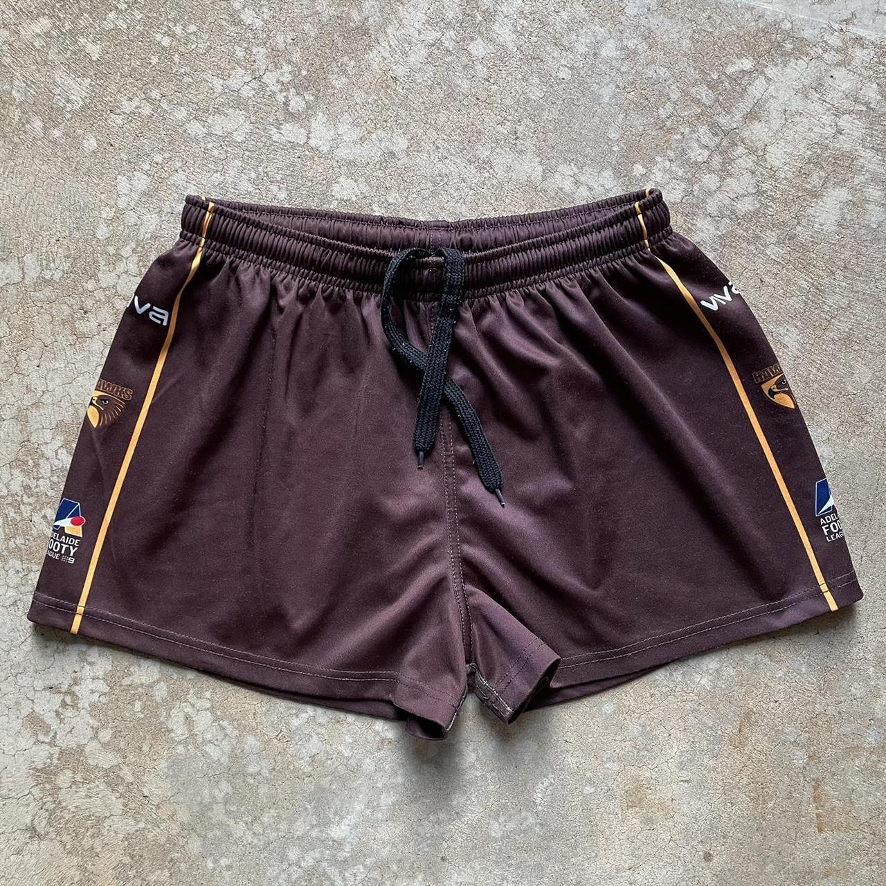 MODBURY HAWKS FOOTY SHORTS Men’s Aussie Rules... - Depop