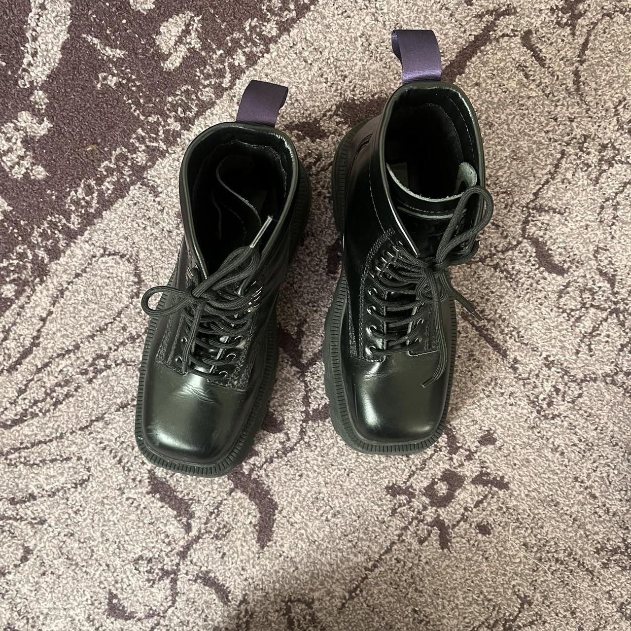 Eytys black Michigan boots Size 9 Originally... - Depop