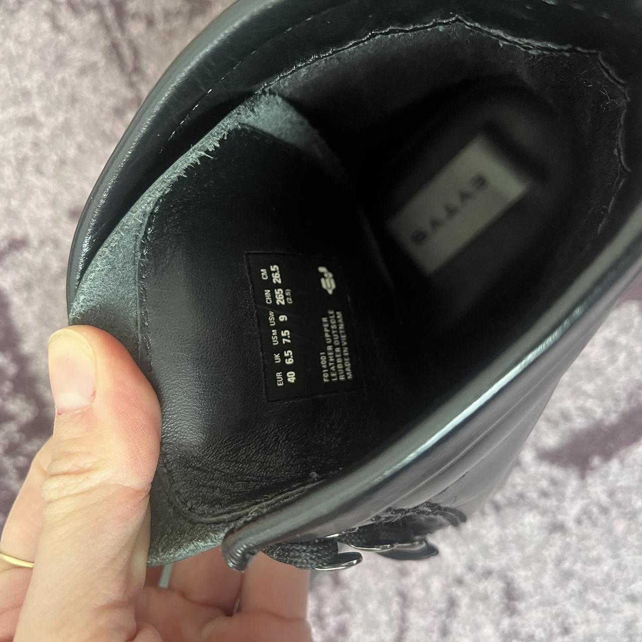 Eytys black Michigan boots Size 9 Originally... - Depop