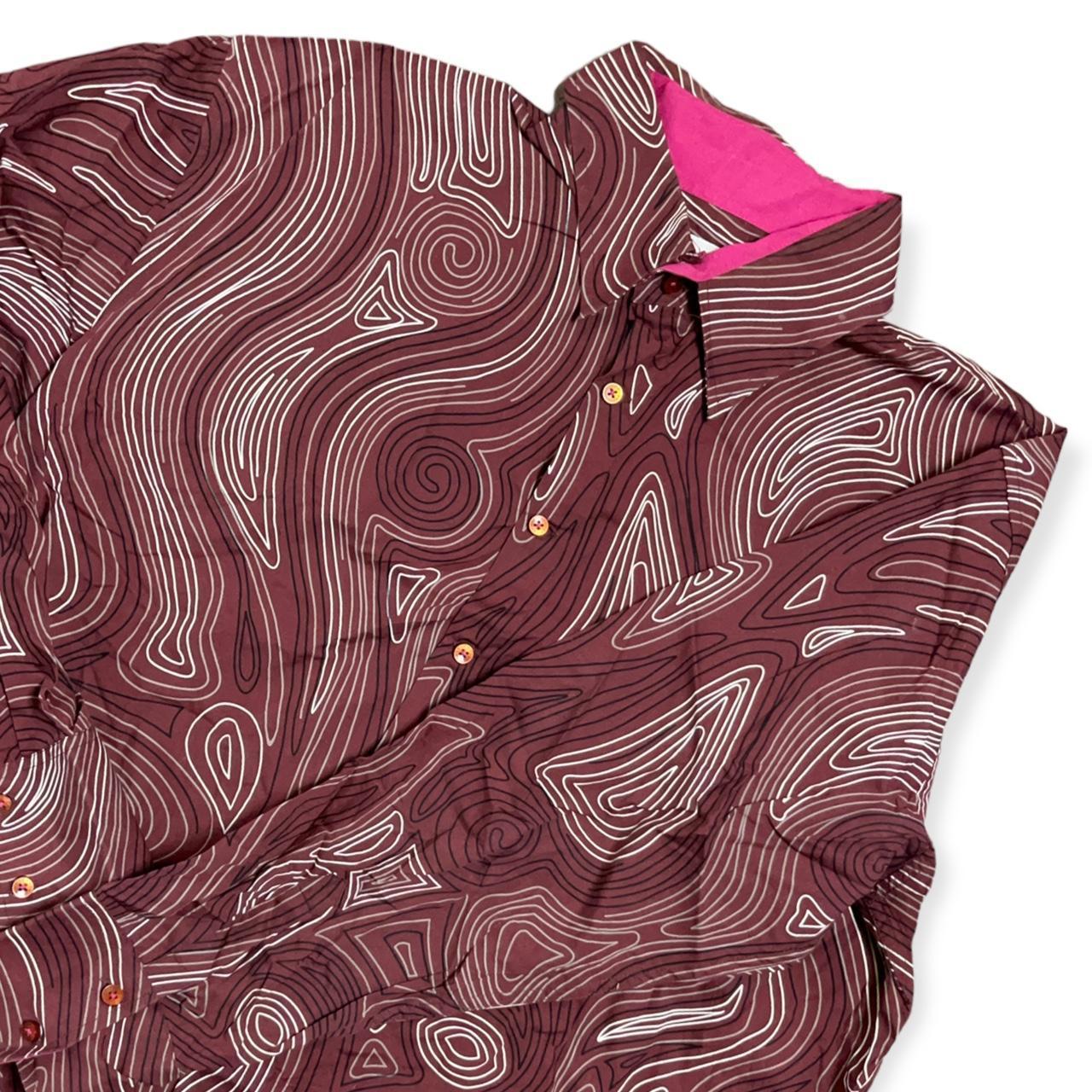 🔥 FIRE vintage Y2K COOGI abstract pattern shirt... - Depop