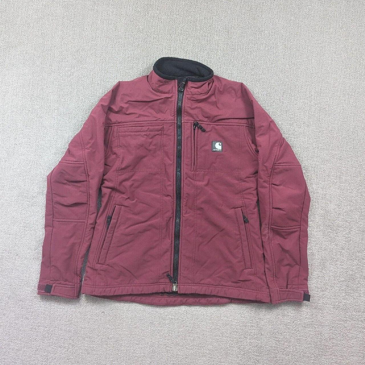 Carhartt Softshell Workwear Jacket Purple Women's... - Depop