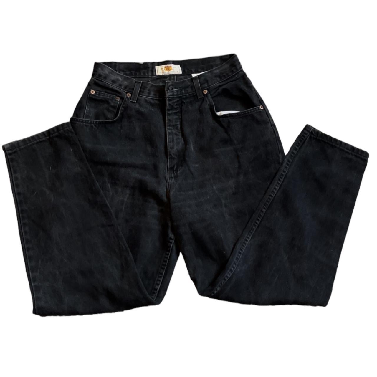 Super Cute Vintage Route 66 Black Jeans -perfect... - Depop