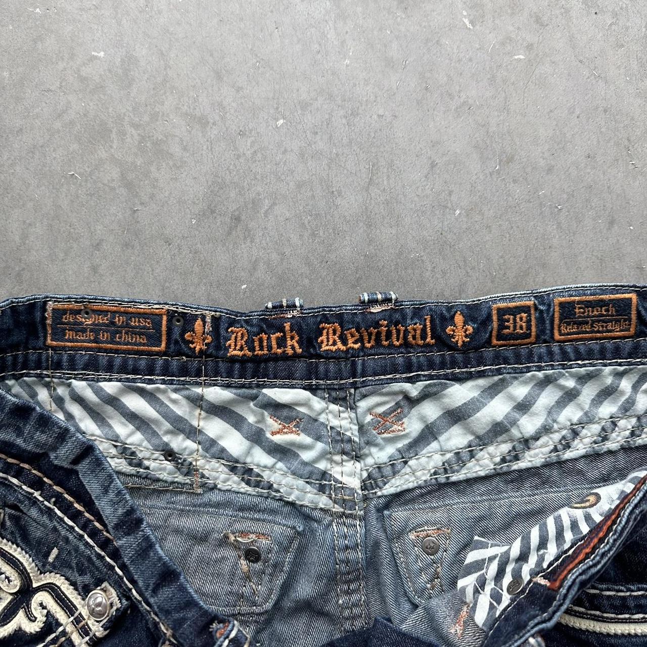 Crazy Vintage Y2K Affliction Style Jeans Baggy... - Depop