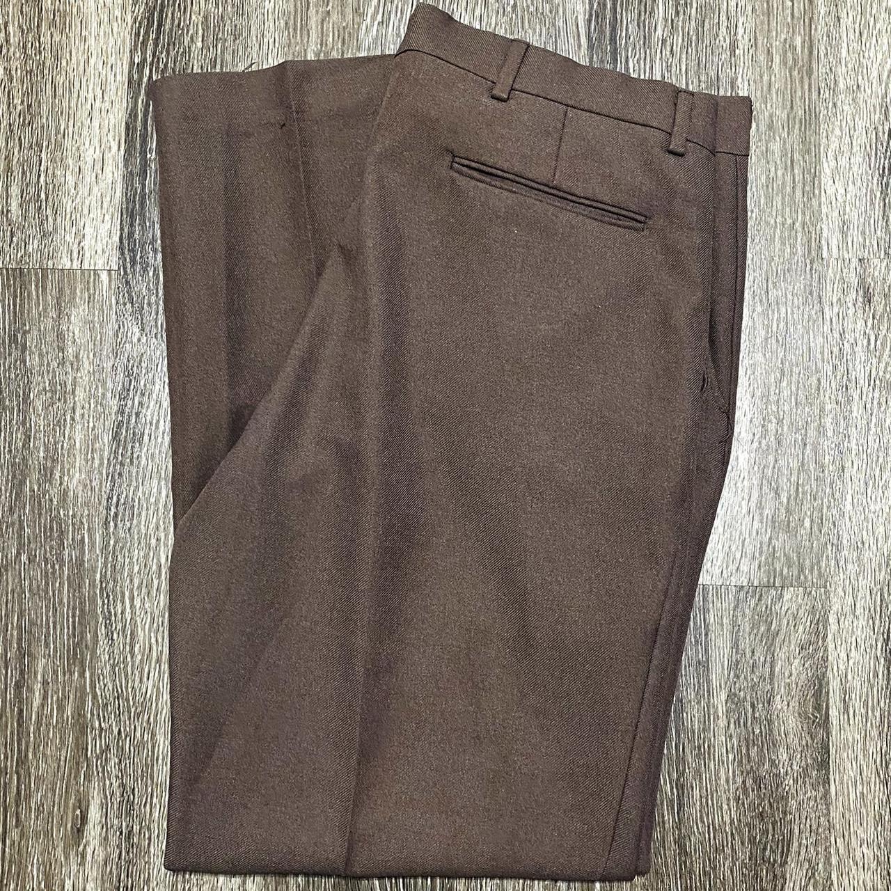 Vintage 80’s Wentworth Flare Slacks Nice dark faded... - Depop