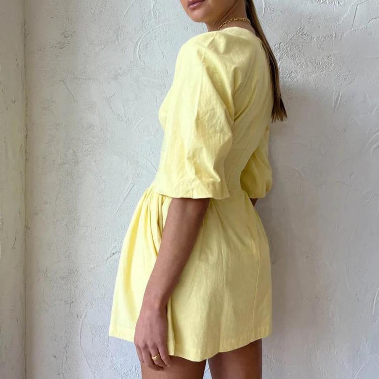 Sovere Protect mini dress in daffodil Only worn... - Depop