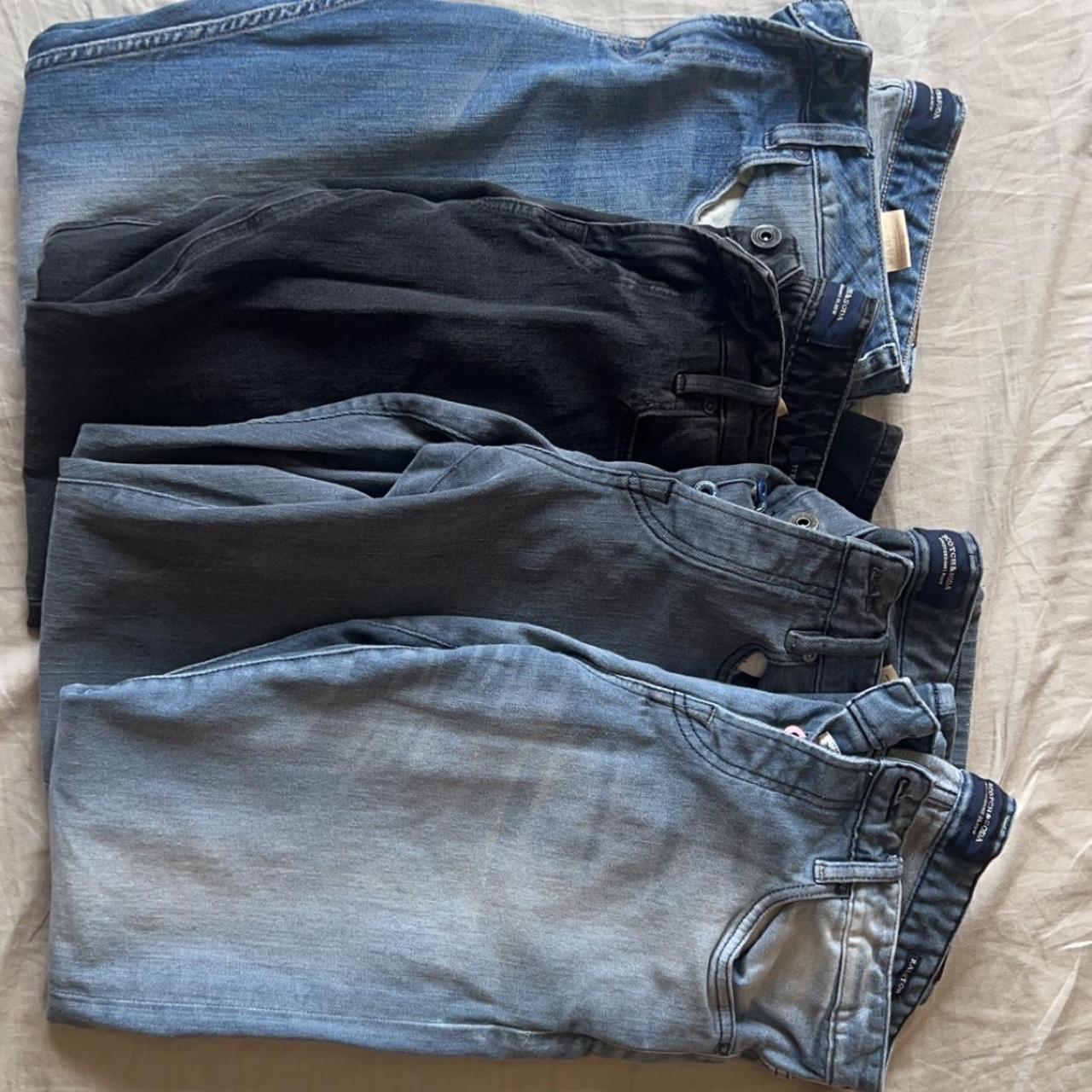 4 x Scotch and Soda jeans 30” waist 32” leg - Depop