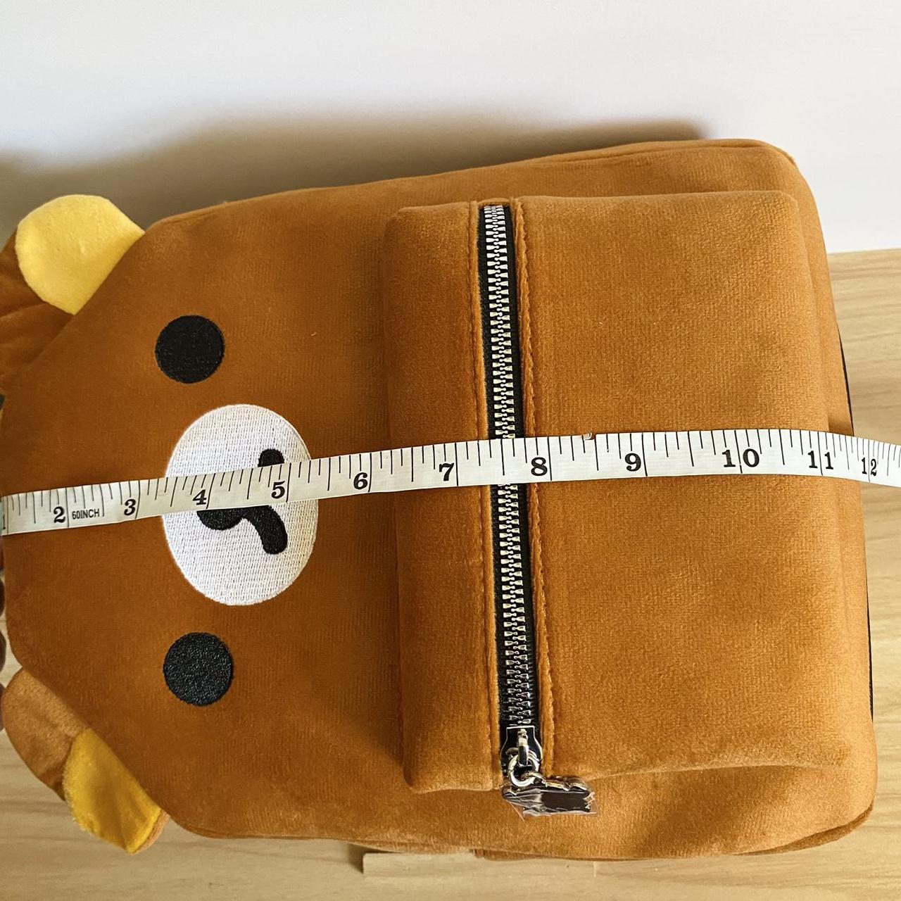 Rilakkuma brown backpack Rilakkuma Backpack •... - Depop