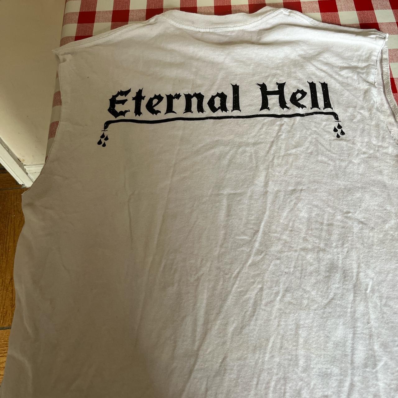 Final dose eternal hell shirt, cut off sleeves, size... - Depop