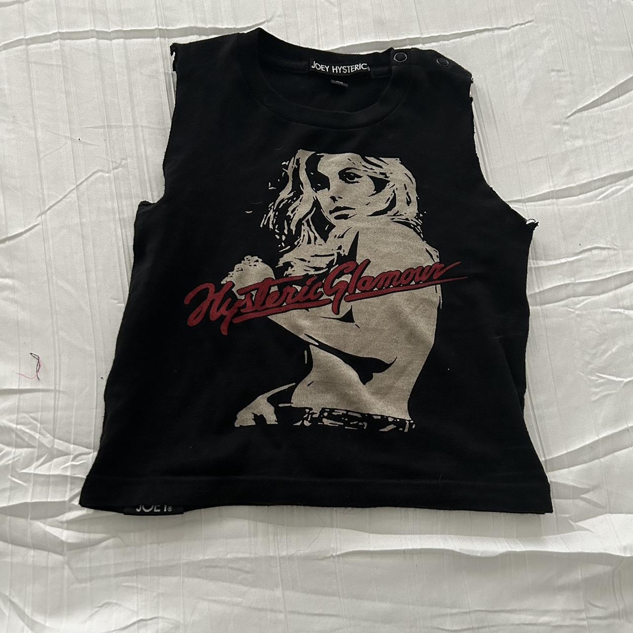 Joey Hysteric Glamour Baby Tee Y2k baby tank top tee... - Depop