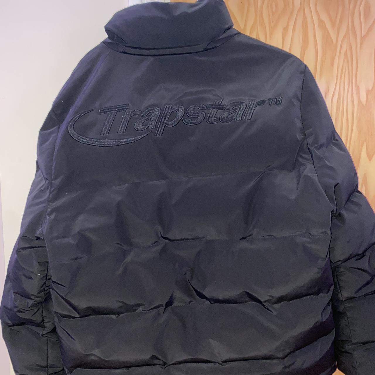 Trapstar Hyperdrive Detachable Hooded Puffer Jacket... - Depop