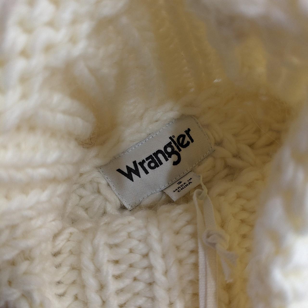 BNWT Wrangler Women's High Neck Balloon Sleeve Thick... - Depop