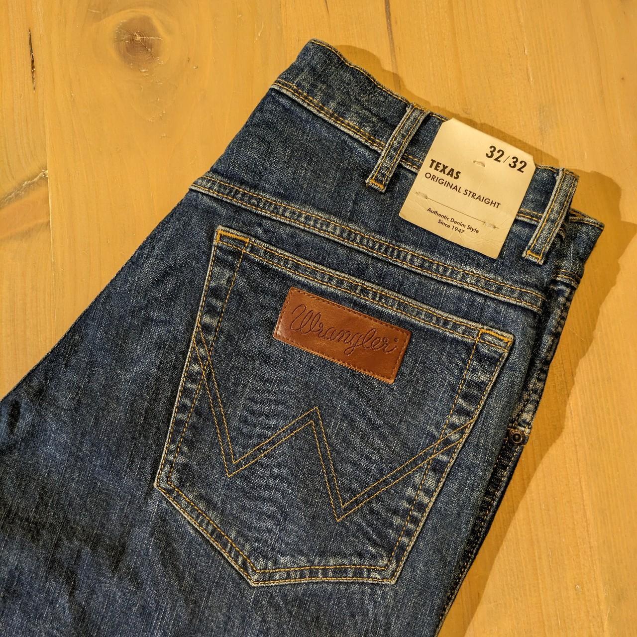 🔥 BNWT Men's Wrangler Texas Original Straight Jeans... - Depop