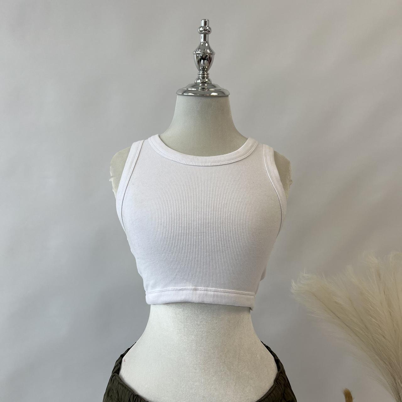 Glassons white tank top Brand new - never worn out - Depop