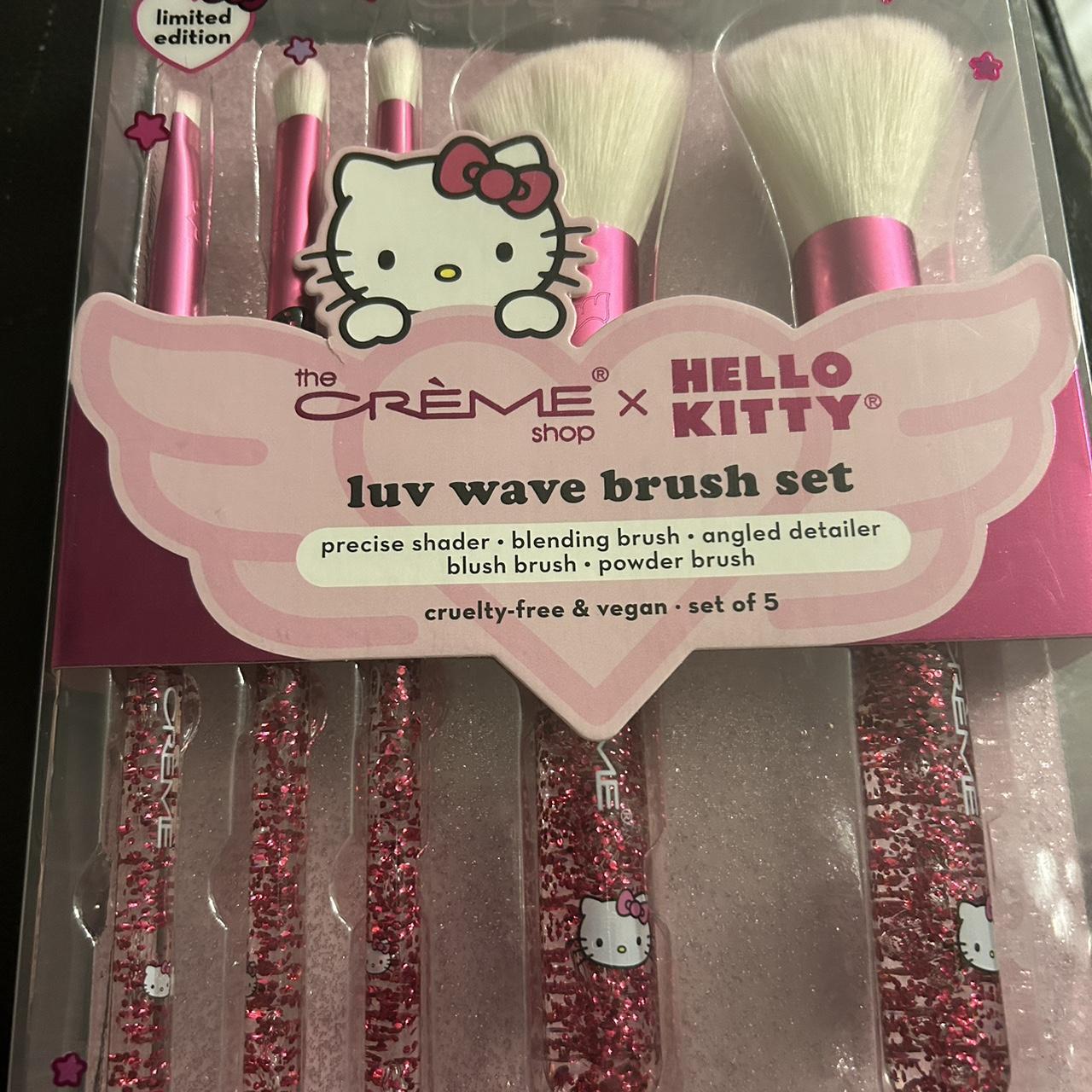 Hello kitty makeup brush set - Depop