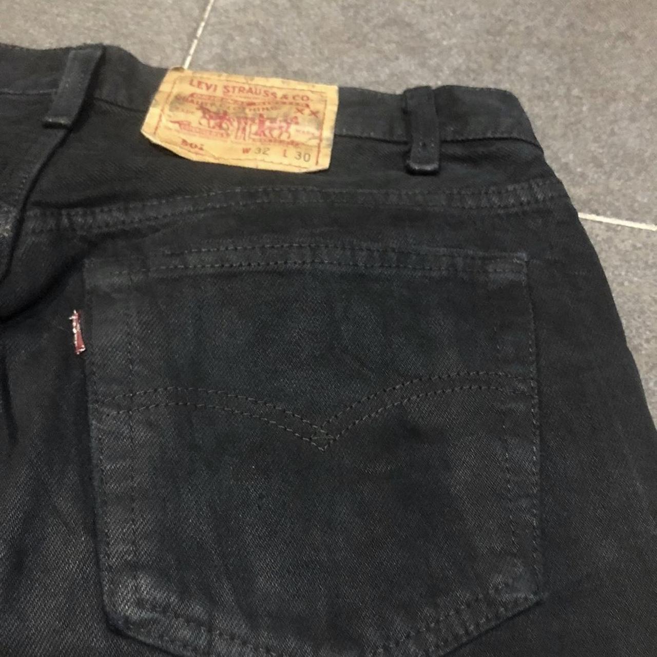 Vintage Levi’s 501 Black, slight signs of fading... - Depop